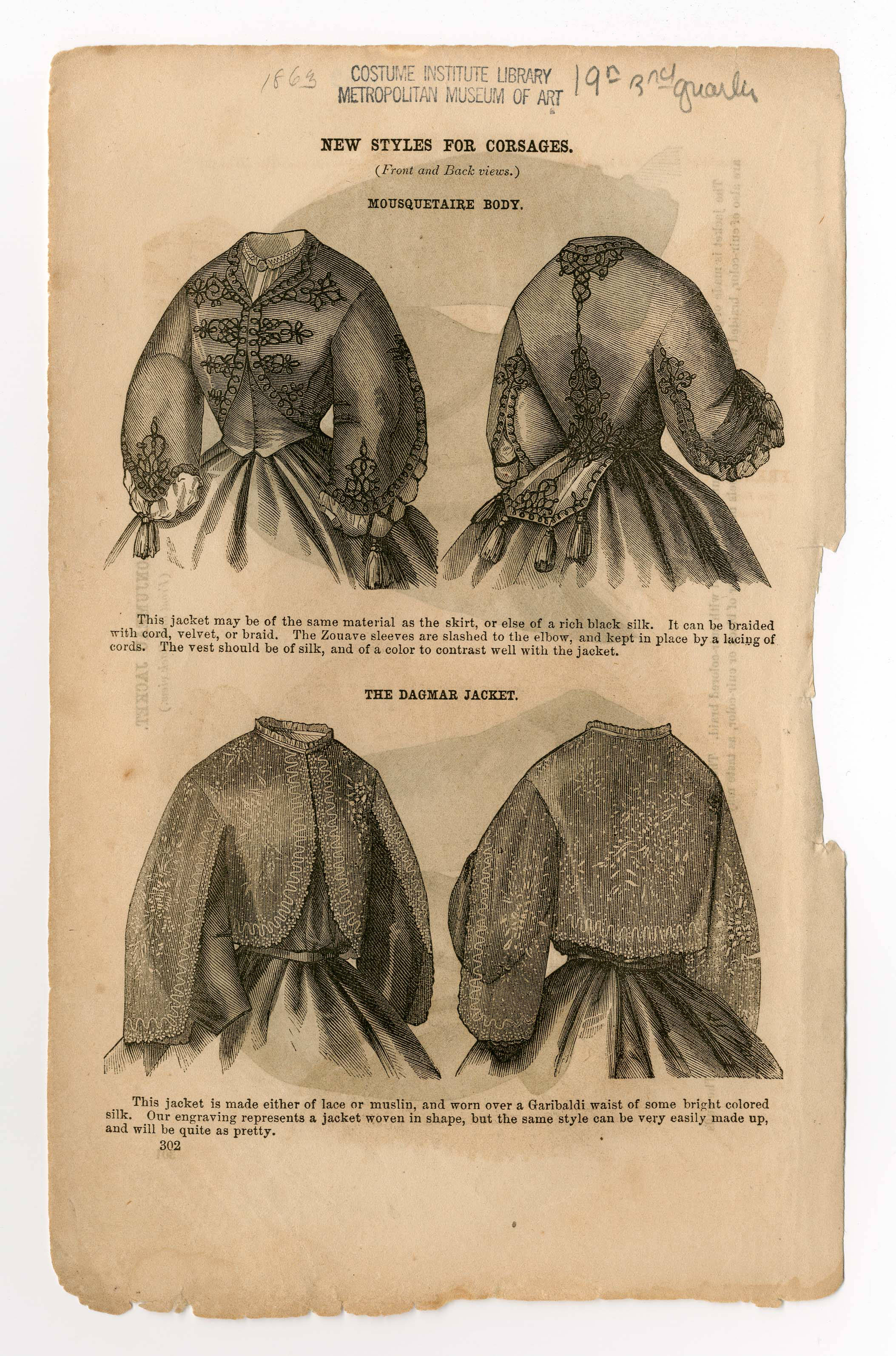 Fashion Moments – Bolero & Zouave Jackets | Genealogy Lady