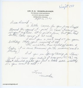 Draft Board Letter | Genealogy Lady